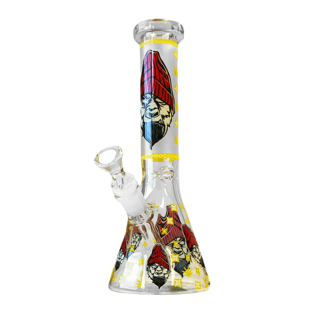 Glow in the Dark ''Yellow Gorilla'' Bong • Buy Now | Puff Puff Palace